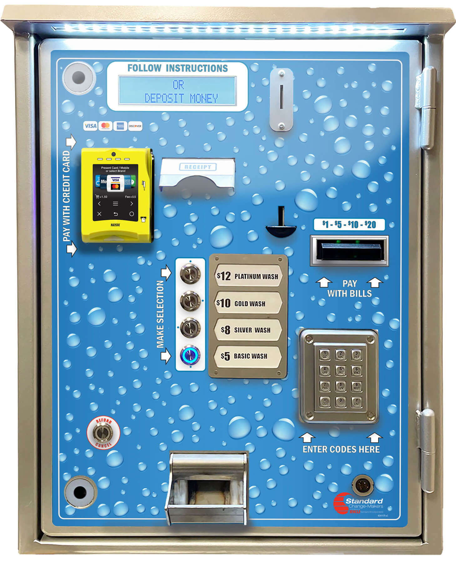 Pay Stations - Standard Change-Makers